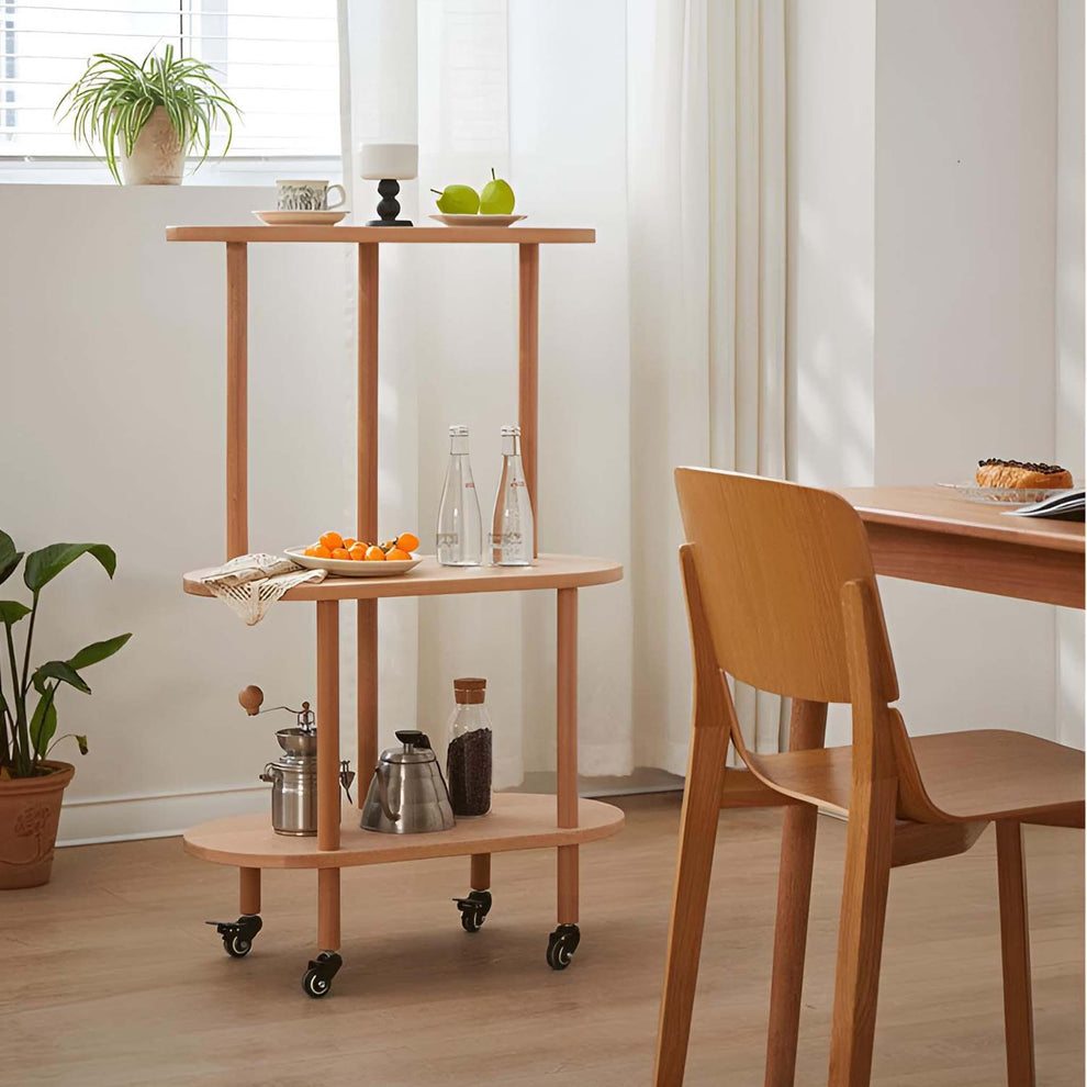 Versatile Multi-Tier Rolling Storage Rack for Efficient Organization ...